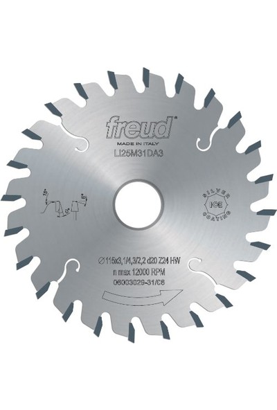 Freud 125*3,1*20 Çizici Testere - 24 Diş Woodygo Freud 125*3,1*20 Çizici Testere - 24 Diş Woodygo