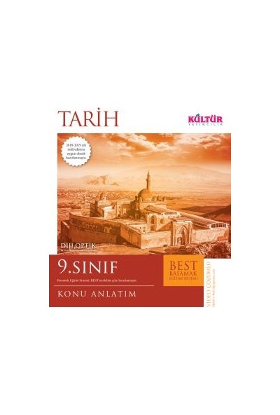 Kültür Yayınları Best 9. Sınıf Tarih Konu Anlatım Kültür Yayınları Best 9. Sınıf Tarih Konu Anlatım