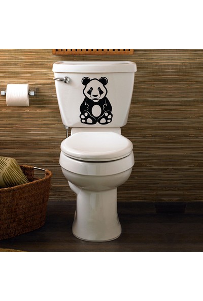 Tilki Dünyası Panda Klozet Kapağı ve Banyo Sticker Tilki Dünyası Panda Klozet Kapağı ve Banyo Sticker