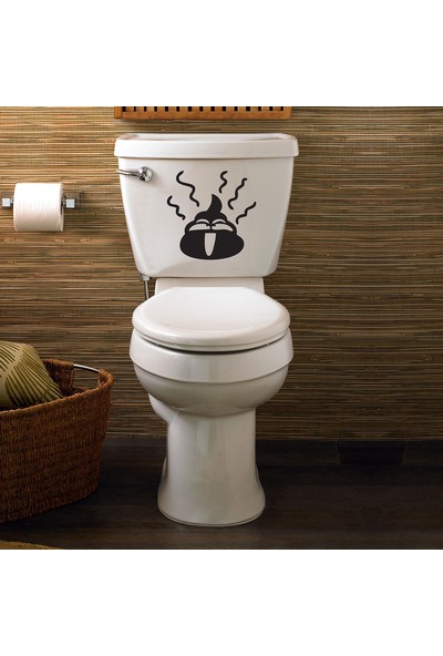 Tilki Dünyası Funny Klozet Kapağı Sticker Tilki Dünyası Funny Klozet Kapağı Sticker