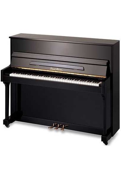 Pearl River UP118M Akustik Duvar Piyano - Parlak Siyah