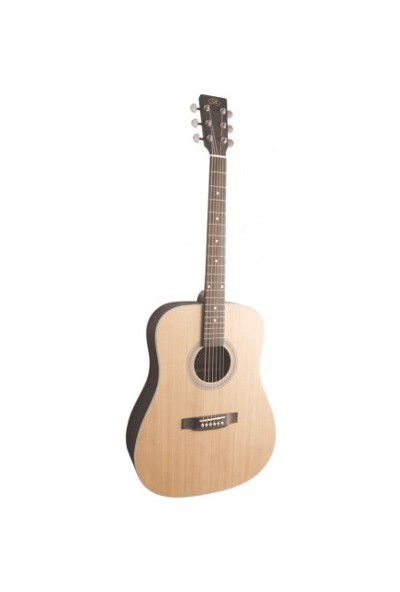 SX SD204TBK Dreadnought Akustik Gitar SX SD204TBK Dreadnought Akustik Gitar