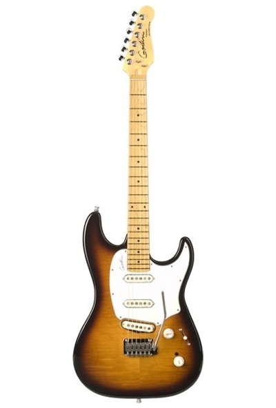 Godin Progression Elektro Gitar - Vintage Burst Flame