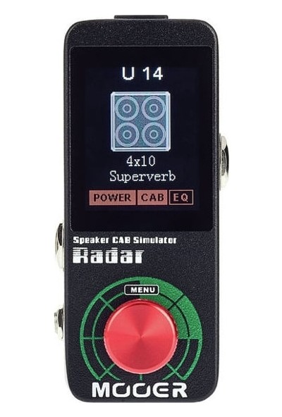 Mooer Radar Kabin Similatör Pedalı