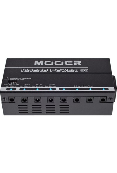 Mooer Macro Power 8 Giriş Çoklu Adaptör Mooer Macro Power 8 Giriş Çoklu Adaptör