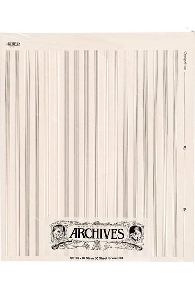 D'Addario SP18S Archives Nota Defteri D'Addario SP18S Archives Nota Defteri