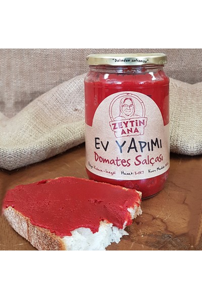 Zeytin Ana Domates Salçası 700 gr Zeytin Ana Domates Salçası 700 gr