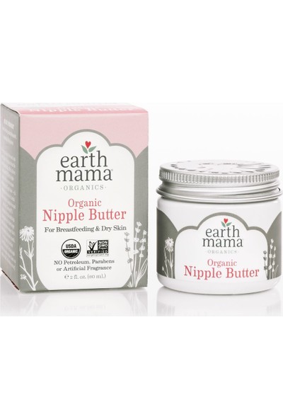 Earth Mama Göğüs Ucu Bakım Kremi 60 ml Earth Mama Göğüs Ucu Bakım Kremi 60 ml
