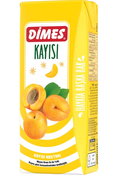 Dimes Kayısı 200 Ml Dimes Kayısı 200 Ml
