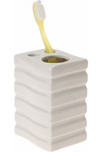 Bosphorus Diş Fırçalık Kare Çizgili Model Banyo Aksesuarı Bosphorus Diş Fırçalık Kare Çizgili Model Banyo Aksesuarı