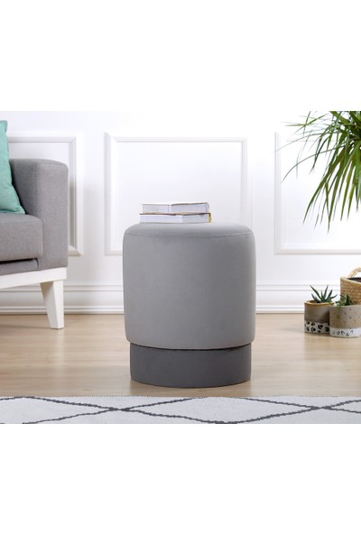 Lorence Home Ropp Puf - Gri Lorence Home Ropp Puf - Gri