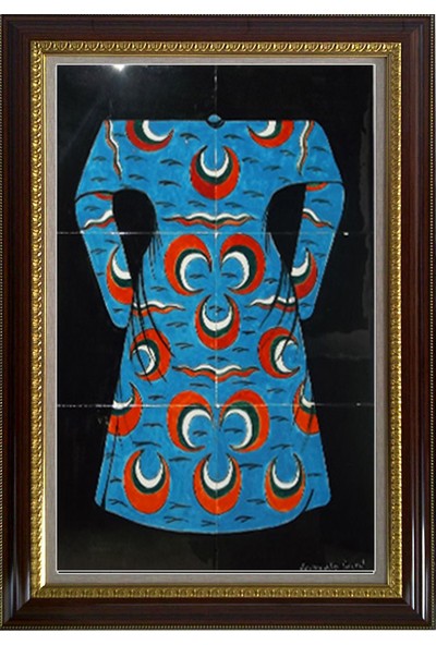 Armada Çini 40X60 Cm Ed 656 Hilal Kaftan Çini Pano