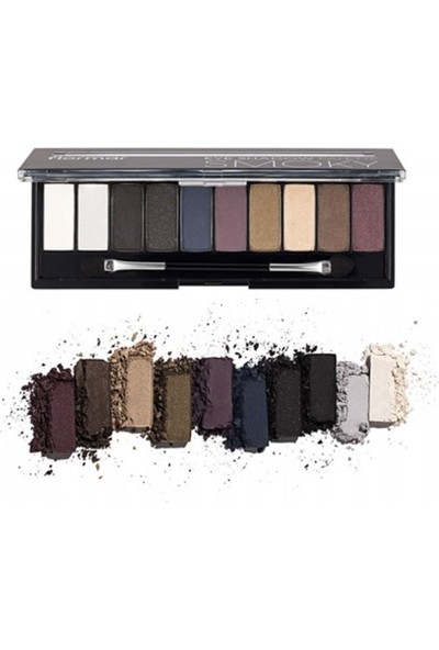 Flormar - Göz Farı Ve Far Paleti - Eyeshadow Palette 002 Smoky 8690604479535 32000046