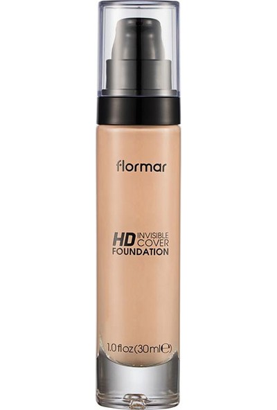 Flormar - Fondöten - invisible Cover Hd Foundation 040 Light ivory 8690604527076 31000054 Flormar - Fondöten - invisible Cover Hd Foundation 040 Light ivory 8690604527076 31000054