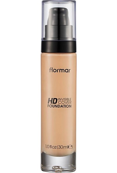 Flormar - Fondöten - invisible Cover Hd Foundation 060 ivory 8690604527090 31000054 Flormar - Fondöten - invisible Cover Hd Foundation 060 ivory 8690604527090 31000054