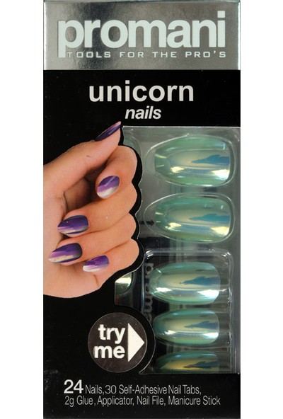 Promani Unicorn Tırnak Kiti - Su Yeşili Kod: PR-5016