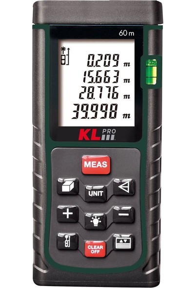 KLPRO KLLZM60 60m Profesyonel Lazermetre
