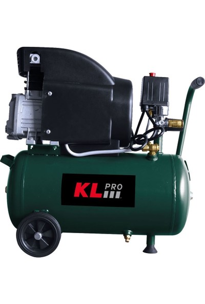 KLPRO KLK25 2HP 24Lt 8Bar Hava Kompresörü