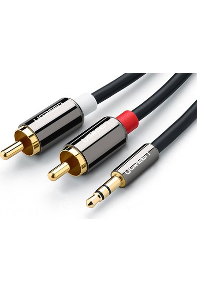 Ugreen RCA 3.5mm Aux Ses Kablosu 5 Metre