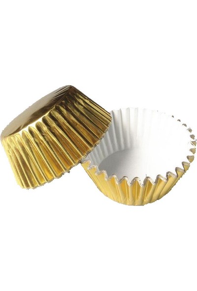 Balonpark 50 Altın Sarısı Gold Dore Cupcake Kalıbı Kek Kapsülü Muffin Kabı Balonpark 50 Altın Sarısı Gold Dore Cupcake Kalıbı Kek Kapsülü Muffin Kabı
