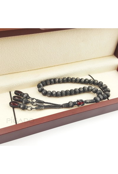 Pigado Kişiye Özel Kutulu 1000 Ayar Gümüş Trabzon Örmesi Tesbih Pigado Kişiye Özel Kutulu 1000 Ayar Gümüş Trabzon Örmesi Tesbih