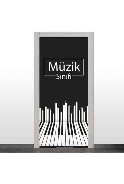 Okularenkkat Müzik Sınıfı Kapı Giydirme- 2