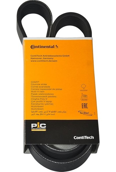 Continental Kanallı V Kayışı 6Pk923 028903137Ad 028903137Am