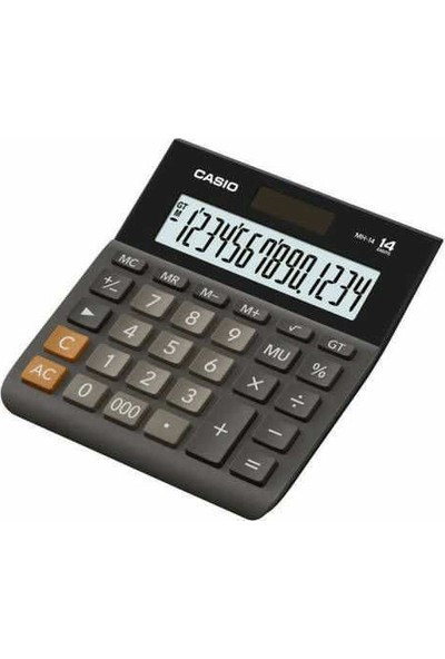 Casio MH-14 Masa Tipi Hesap Makinesi 14 Haneli