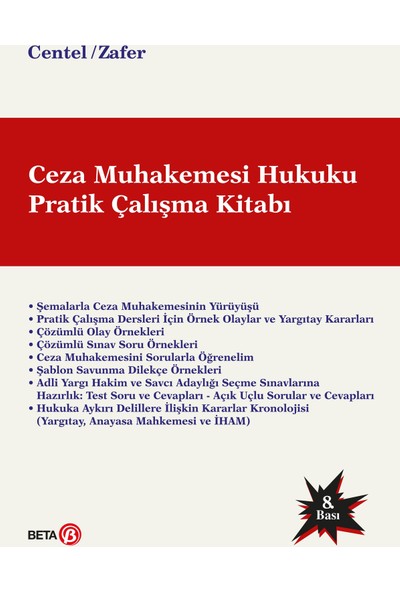 Ceza Muhakemesi Hukuku Pratik Çalışma Kitabı Ceza Muhakemesi Hukuku Pratik Çalışma Kitabı