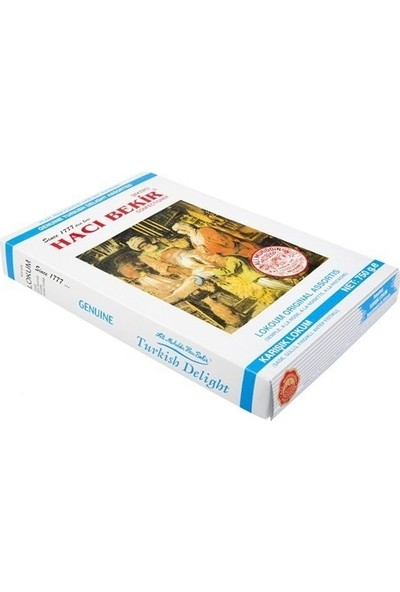 Hacı Bekir Karışık Lokum Kitap Kutu 750Gr Hacı Bekir Karışık Lokum Kitap Kutu 750Gr