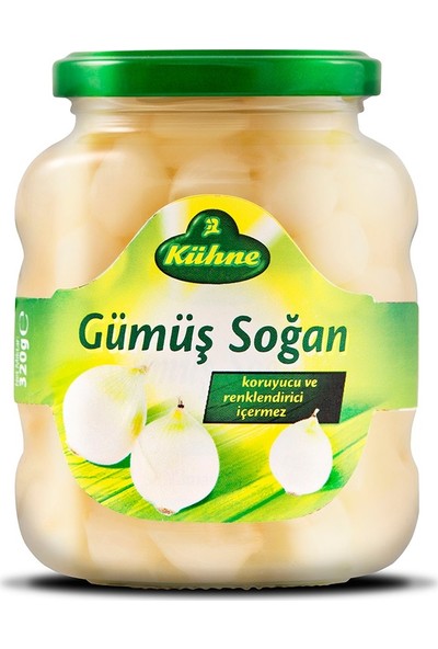 Kühne Gümüş Soğan 320 g Kühne Gümüş Soğan 320 g