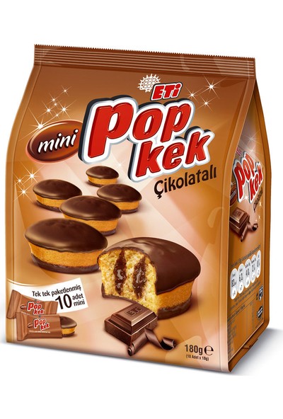 Eti Popkek Mini Kakaolu 180 gr Eti Popkek Mini Kakaolu 180 gr