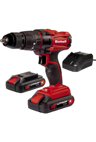Einhell TC-CD 18-2 Li-i (2x1,5 Ah) Akülü Vidalama Einhell TC-CD 18-2 Li-i (2x1,5 Ah) Akülü Vidalama