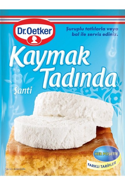 Dr. Oetker Kaymak Tadında Krem Şanti 58 gr Dr. Oetker Kaymak Tadında Krem Şanti 58 gr