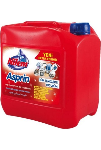 Nilem Aspirin Tüm Temizlikler İçin 5 Lt