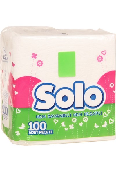 Solo Peçete 24 Lü 1 Koli