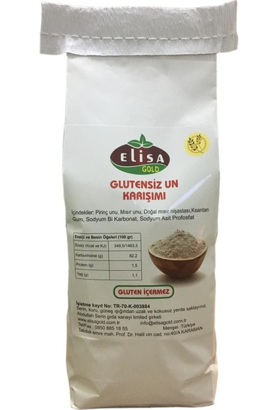Elisa Gold Glutensiz Un 25 kg