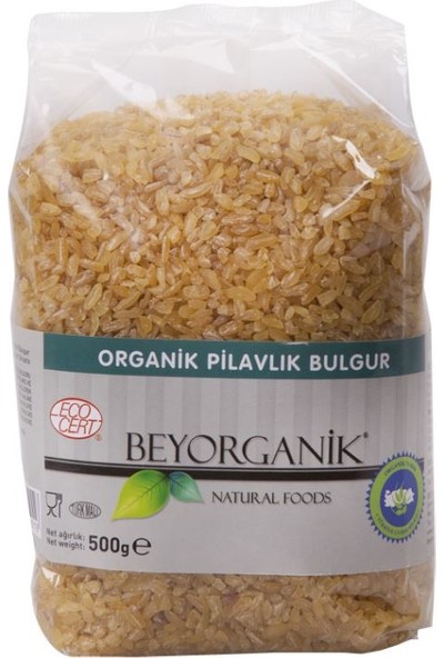 Beyorganik Organik Pilavlık Bulgur 500 Gr Beyorganik Organik Pilavlık Bulgur 500 Gr