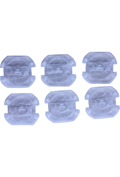 Miny Baby Otomatik Kapanır Priz Koruyucu - Şeffaf Miny Baby Otomatik Kapanır Priz Koruyucu - Şeffaf