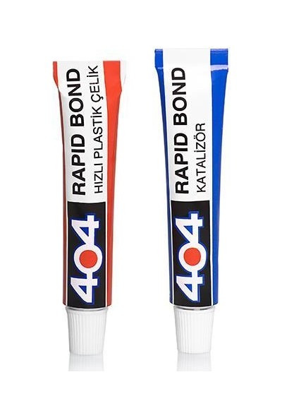 404 Rapid Epoksi Plastik Çelik Yapıştırıcı 16 Gr