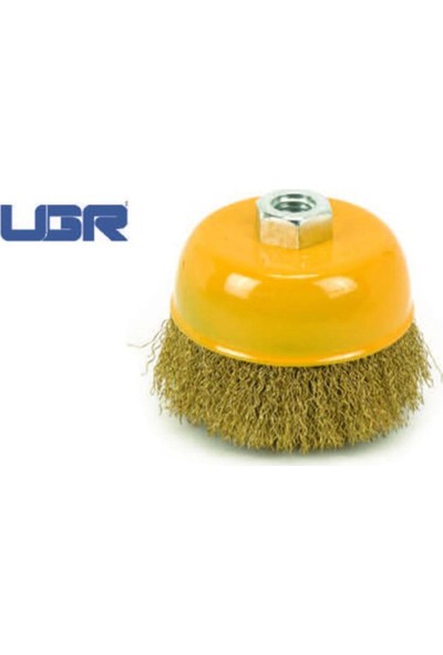 UGR Saçaklı Tel Çanak Fırça 65 mm M14