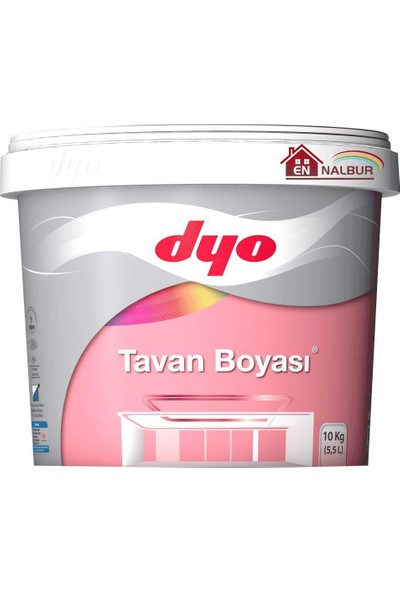 Dyo Tavan Boyası 10 Kg Beyaz