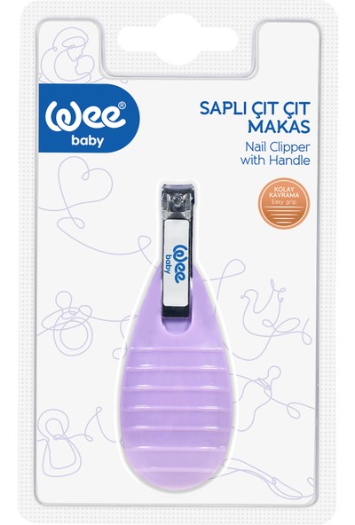 Wee Baby Sapli Çıt Çıt Makas - Mor
