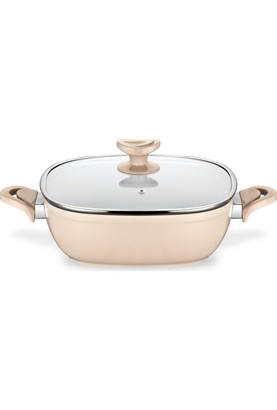 Schafer Gastronomie Karnıyarık 24 cm Krem