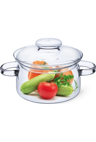 Simax Cam Mantarlı Tencere