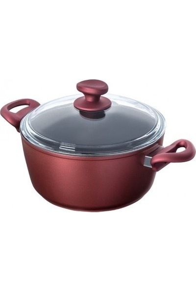 Nehir Tıtanıum 24 cm Derin Tencere Narçiçeği