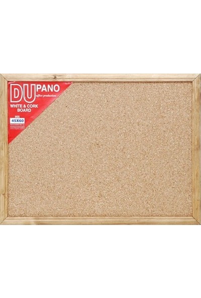 Dupano Mantar Pano 45x60 Du Pano Ahşap Çerçeve Dupano Mantar Pano 45x60 Du Pano Ahşap Çerçeve