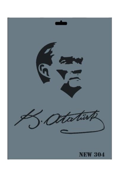 Rich New Seri N-304 Stencil 35X25 Cm Rich New Seri N-304 Stencil 35X25 Cm