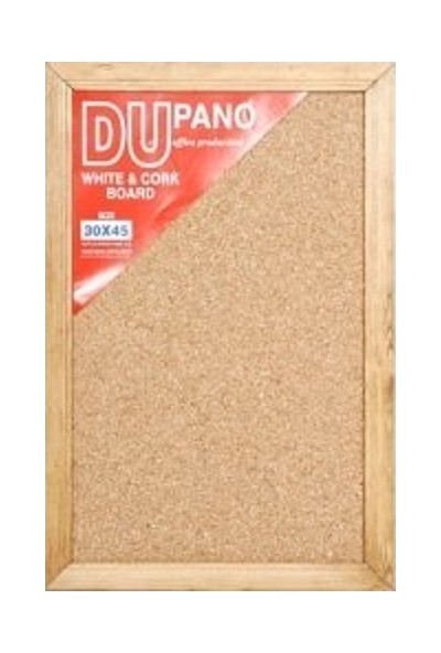 Dupano Mantar Pano 30x45 Du Pano Ahşap Çerçeve