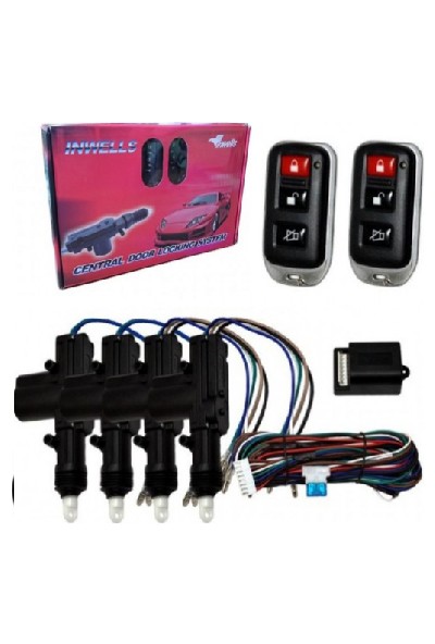 Inwells Merkezi Kilit Seti, Uzaktan Kumandalı, 12V Inwells Merkezi Kilit Seti, Uzaktan Kumandalı, 12V